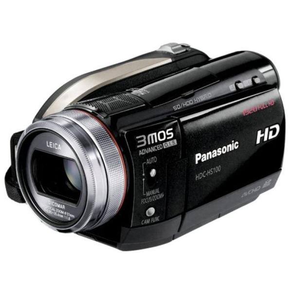 パナソニック デジタルハイビジョンビデオカメラ ブラック HDC-HS100-K: 商品のタイトル【中古品】(中古品)＝使用済み中古品です。画像の商品はサンプル画像です。実際に届く商品と異なりますのでご了承下さいませ。※中古品のため、商品の...