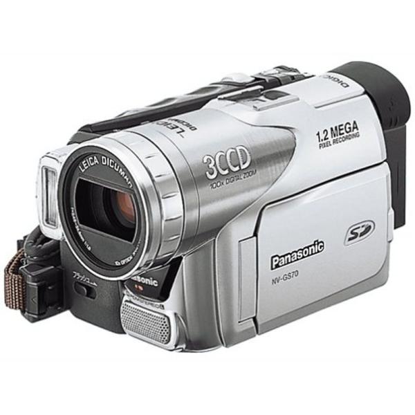 パナソニック NV-GS70K-S デジタルビデオカメラ シルバー: 商品のタイトル【中古品】(中古品)＝使用済み中古品です。画像の商品はサンプル画像です。実際に届く商品と異なりますのでご了承下さいませ。※中古品のため、商品のコンディション...