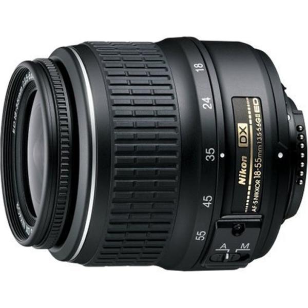 Nikon 標準ズームレンズ AF-S DX Zoom Nikkor ED 18-55mm f/3.5-5.6 G II ブラック ニコンD: 商品のタイトル【中古品】(中古品)＝使用済み中古品です。画像の商品はサンプル画像です。実際に届く...