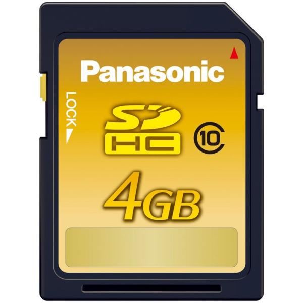 パナソニック 4GB SDHCメモリーカード CLASS10 RP-SDWA04GJK: 商品のタイトル【中古品】(中古品)＝使用済み中古品です。画像の商品はサンプル画像です。実際に届く商品と異なりますのでご了承下さいませ。※中古品のため、...