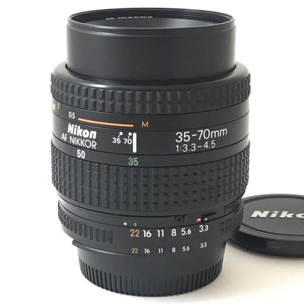 Nikon AF NIKKOR 35-70mm F3.3-4.5: 商品のタイトル【中古品】(中古品)＝使用済み中古品です。画像の商品はサンプル画像です。実際に届く商品と異なりますのでご了承下さいませ。※中古品のため、商品のコンディション、...