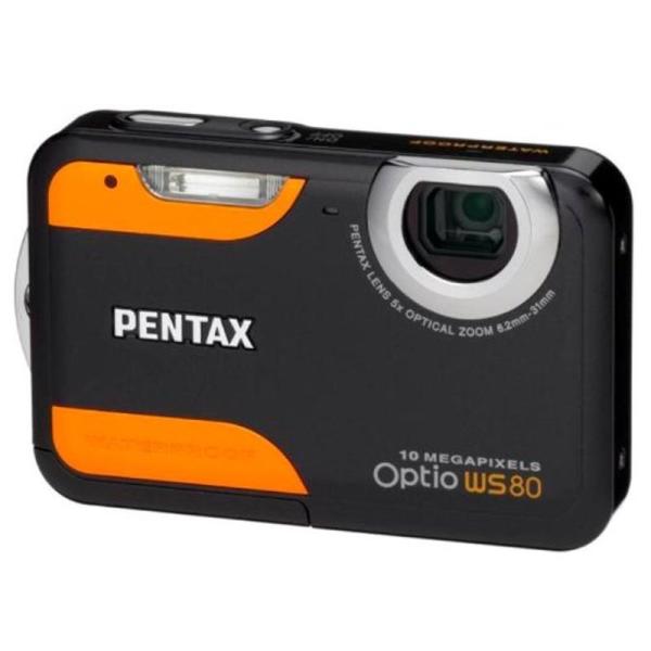 PENTAX デジタルカメラ Optio WS80 1000万画素 光学5倍ズーム 防水 OPTIOWS80BO: 商品のタイトル【中古品】(中古品)＝使用済み中古品です。画像の商品はサンプル画像です。実際に届く商品と異なりますのでご了承下...