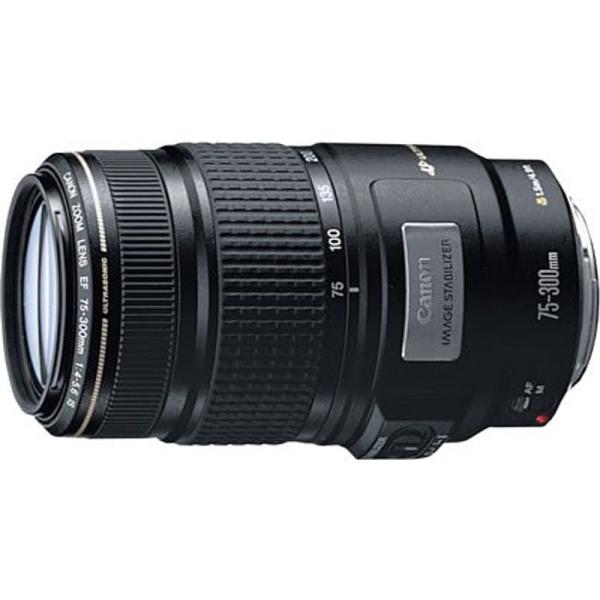 Canon EF 75-300mm F4-5.6 IS USM: 商品のタイトル【中古品】(中古品)＝使用済み中古品です。画像の商品はサンプル画像です。実際に届く商品と異なりますのでご了承下さいませ。※中古品のため、商品のコンディション、ケ...