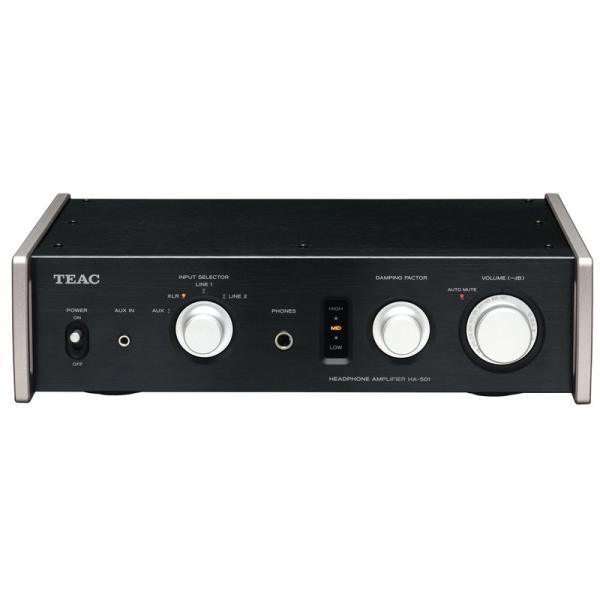 TEAC Reference 501 ヘッドホンアンプ フルアナログデュアルモノーラルサーキット ハイレゾ音源対応 ブラック HA-501-: 商品のタイトル【中古品】(中古品)＝使用済み中古品です。画像の商品はサンプル画像です。実際に届く...
