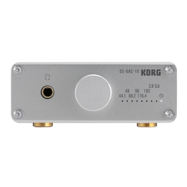 KORG 1bit USB DAコンバータ DS-DAC-10-SV シルバー: 商品のタイトル【中古品】(中古品)＝使用済み中古品です。画像の商品はサンプル画像です。実際に届く商品と異なりますのでご了承下さいませ。※中古品のため、商品のコ...
