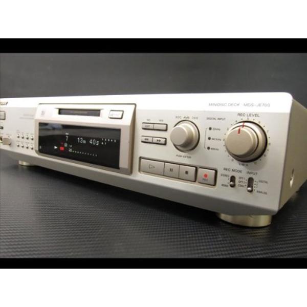 SONY ソニー MDS-JE700 MDレコーダー: 商品のタイトル【中古品】(中古品)＝使用済み中古品です。画像の商品はサンプル画像です。実際に届く商品と異なりますのでご了承下さいませ。※中古品のため、商品のコンディション、ケース、説明...