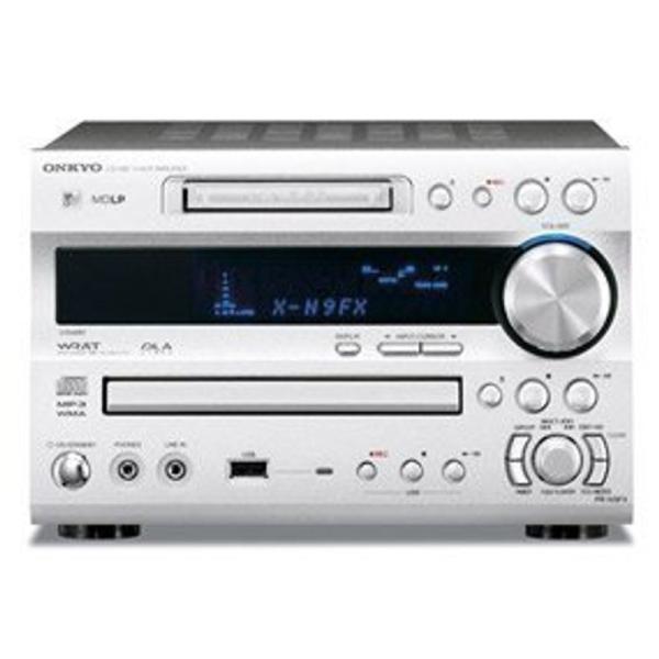 ONKYO CD/MDチューナーアンプ シルバー FR-N9FX(S): 商品のタイトル【中古品】(中古品)＝使用済み中古品です。画像の商品はサンプル画像です。実際に届く商品と異なりますのでご了承下さいませ。※中古品のため、商品のコンディシ...