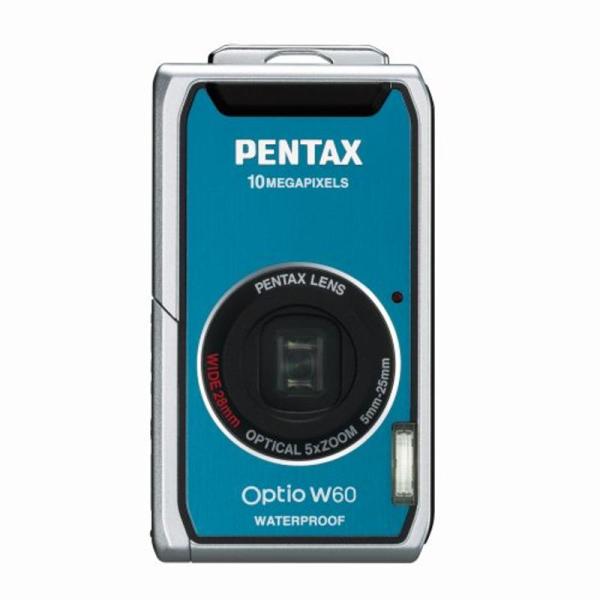 PENTAX デジタルカメラ OPTIO (オプティオ) W60 オーシャンブルー 1000万画素 光学5倍ズーム OPTIOW60B: 商品のタイトル【中古品】(中古品)＝使用済み中古品です。画像の商品はサンプル画像です。実際に届く商品と...