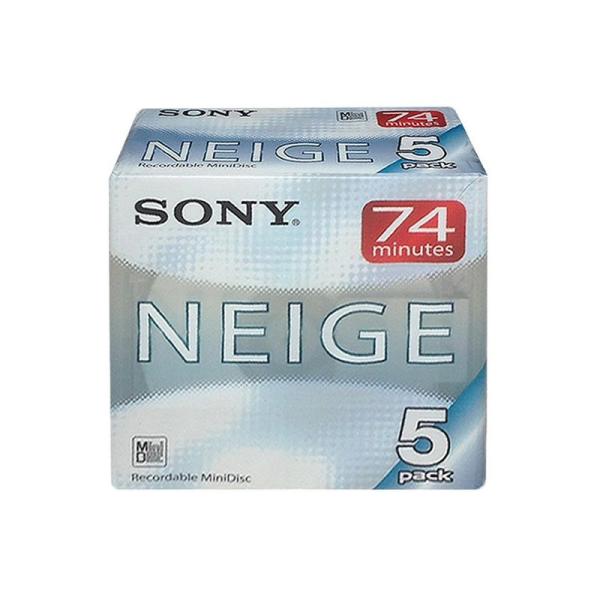 SONY 録音用MD(ミニディスク) Neige ネージュ 74分 5枚 5MDW74NEB: 商品のタイトル【中古品】(中古品)＝使用済み中古品です。画像の商品はサンプル画像です。実際に届く商品と異なりますのでご了承下さいませ。※中古品の...
