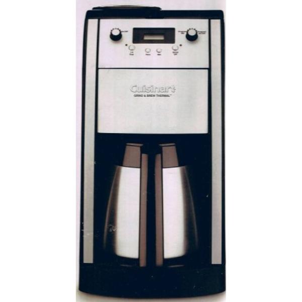 クイジナート DCC-590PCJ 10-CUPミル付き魔法瓶仕様オートマチックコーヒーメーカー: 商品のタイトル【中古品】(中古品)＝使用済み中古品です。画像の商品はサンプル画像です。実際に届く商品と異なりますのでご了承下さいませ。※中古...