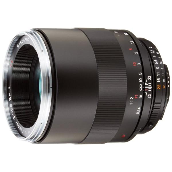 Carl Zeiss MAKRO-PLANAR T*2/100mm ブラック ZF.2 (ニコンCPU内蔵マウント対応)M-PLANART2: 商品のタイトル【中古品】(中古品)＝使用済み中古品です。画像の商品はサンプル画像です。実際に届く...