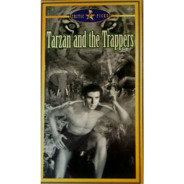 Tarzan &amp; The Trappers VHS: 商品のタイトル【中古品】(中古品)＝使用済み中古品です。画像の商品はサンプル画像です。実際に届く商品と異なりますのでご了承下さいませ。※中古品のため、商品のコンディション、ケース...