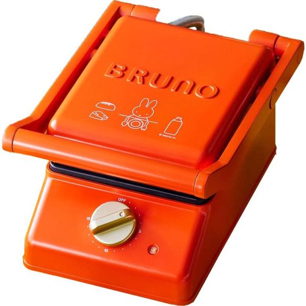 BRUNO miffy グリルサンドメーカー シングル ミッフィー ナインチェ おしゃれ 電気 耳まで焼ける 朝食 パン 食パン タイマー付: 商品のタイトル【中古品】(中古品)＝使用済み中古品です。画像の商品はサンプル画像です。実際に届く...