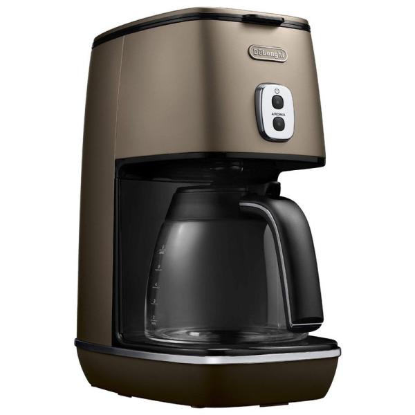 デロンギ(DeLonghi) ?ディスティンタコレクション ドリップコーヒーメーカー アロマモード搭載 フューチャーブロンズ 6杯 ICMI: 商品のタイトル【中古品】(中古品)＝使用済み中古品です。画像の商品はサンプル画像です。実際に届く...