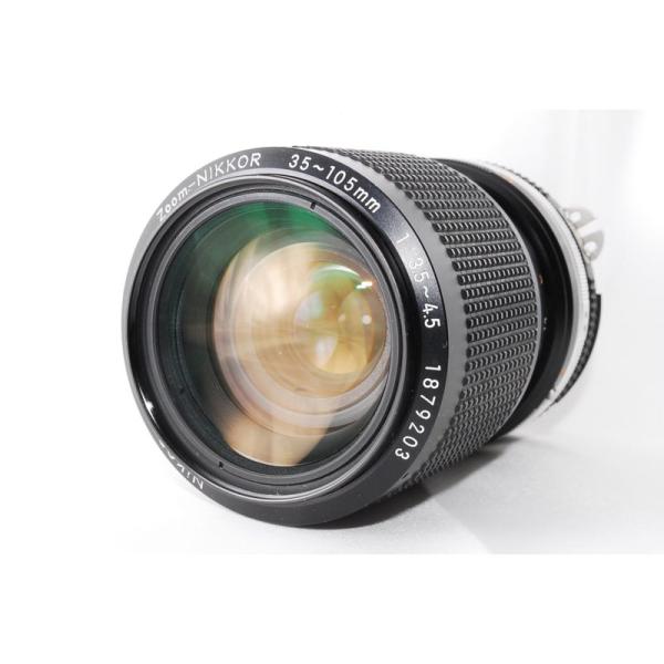 Nikon MFレンズ Ai 35-105mm F3.5-4.5s: 商品のタイトル【中古品】(中古品)＝使用済み中古品です。画像の商品はサンプル画像です。実際に届く商品と異なりますのでご了承下さいませ。※中古品のため、商品のコンディション...
