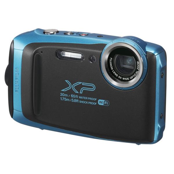 FUJIFILM 防水カメラ XP130 スカイブルー FX-XP130SB: 商品のタイトル【中古品】(中古品)＝使用済み中古品です。画像の商品はサンプル画像です。実際に届く商品と異なりますのでご了承下さいませ。※中古品のため、商品のコン...