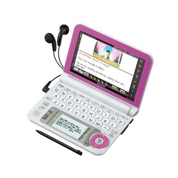 シャープ 電子辞書 Brain (ブレーン) PW-G4000 ピンク PW-G4000-P 中学生 110コンテンツ 100動画 カラ-液: 商品のタイトル【中古品】(中古品)＝使用済み中古品です。画像の商品はサンプル画像です。実際に届く...