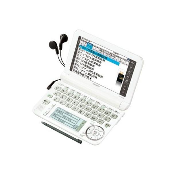 シャープ カラー電子辞書Brain 高校生モデル ホワイト系 PW-G5300-W: 商品のタイトル【中古品】(中古品)＝使用済み中古品です。画像の商品はサンプル画像です。実際に届く商品と異なりますのでご了承下さいませ。※中古品のため、商品...