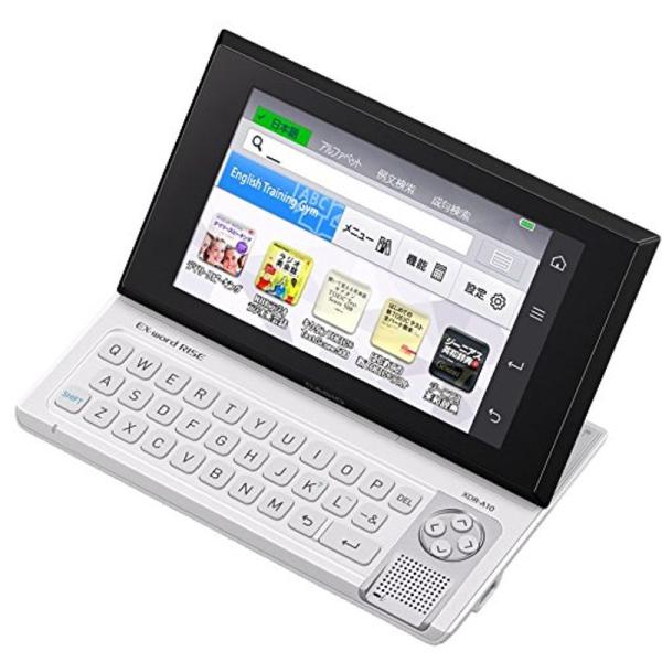 カシオ計算機 デジタル学習ツール EX-word RISE ホワイト: 商品のタイトル【中古品】(中古品)＝使用済み中古品です。画像の商品はサンプル画像です。実際に届く商品と異なりますのでご了承下さいませ。※中古品のため、商品のコンディショ...