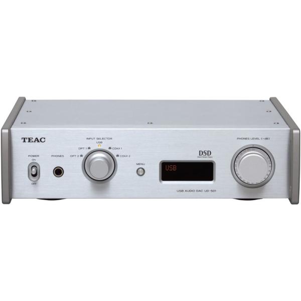 TEAC Reference 501 USBオーディオデュアルモノーラルD/Aコンバーター ハイレゾ音源対応 シルバー UD-501-S: 商品のタイトル【中古品】(中古品)＝使用済み中古品です。画像の商品はサンプル画像です。実際に届く商品...