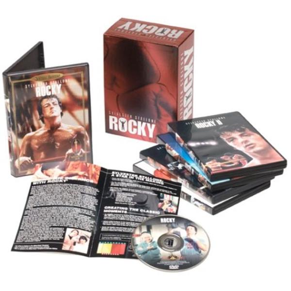 Rocky (Five-Disc Boxed Set): 商品のタイトル【中古品】(中古品)＝使用済み中古品です。画像の商品はサンプル画像です。実際に届く商品と異なりますのでご了承下さいませ。※中古品のため、商品のコンディション、ケース、説...