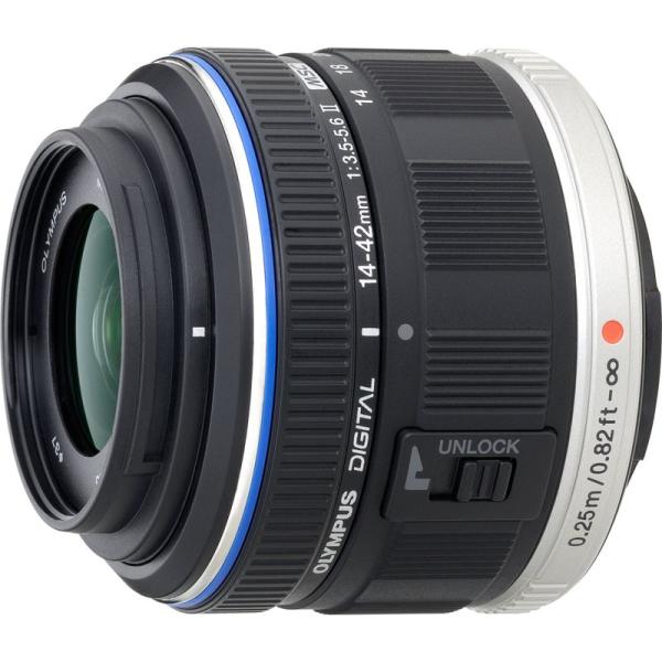 OLYMPUS 標準ズームレンズ M.ZUIKO DIGITAL 14-42mm F3.5-5.6 II ブラック: 商品のタイトル【中古品】(中古品)＝使用済み中古品です。画像の商品はサンプル画像です。実際に届く商品と異なりますのでご了承...