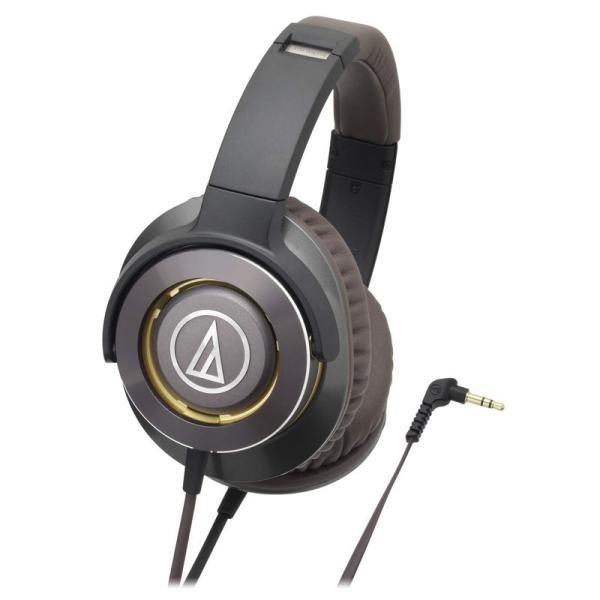 audio-technica SOLID BASS ポータブルヘッドホン 重低音 ガンメタリック ATH-WS770 GM: 商品のタイトル【中古品】(中古品)＝使用済み中古品です。画像の商品はサンプル画像です。実際に届く商品と異なりますの...