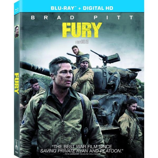 Fury (Mastered in 4K)(Blu-ray): 商品のタイトル【中古品】(中古品)＝使用済み中古品です。画像の商品はサンプル画像です。実際に届く商品と異なりますのでご了承下さいませ。※中古品のため、商品のコンディション、ケー...