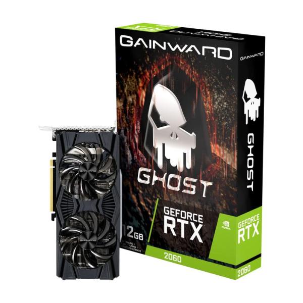 GAINWARD GeForce RTX2060 GHOST 12GB グラフィックスボード NE62060018K9-1160L-G VD: 商品のタイトル【中古品】(中古品)＝使用済み中古品です。画像の商品はサンプル画像です。実際に届く...