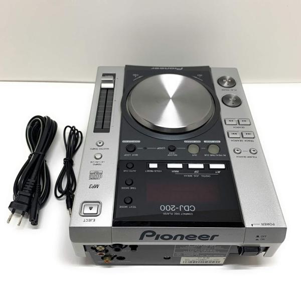 PERFORMANCE CD PLAYER CDJ-200: 商品のタイトル【中古品】(中古品)＝使用済み中古品です。画像の商品はサンプル画像です。実際に届く商品と異なりますのでご了承下さいませ。※中古品のため、商品のコンディション、ケース...