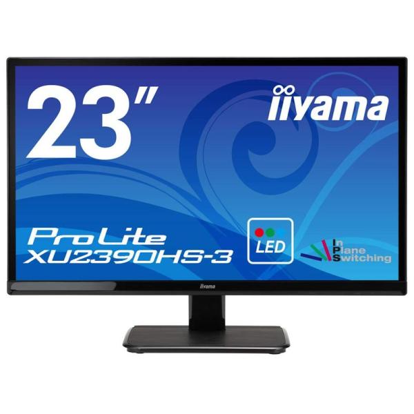 iiyama モニター ディスプレイ XU2390HS-B3 (23インチ/フルHD/AH-IPS/HDMI,D-sub,DVI-D/3年保: 商品のタイトル【中古品】(中古品)＝使用済み中古品です。画像の商品はサンプル画像です。実際に届く...
