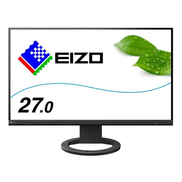 EIZO 27.0型フレームレスモニターFlexScan EV2760-BK(2560×1440/アンチグレアIPS/疲れ目軽減/ブラック/: 商品のタイトル【中古品】(中古品)＝使用済み中古品です。画像の商品はサンプル画像です。実際に届く...