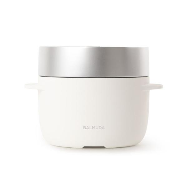 バルミューダ ザ ゴハン 3合炊き電気炊飯器 BALMUDA The Gohan K03A-WH: 商品のタイトル【中古品】(中古品)＝使用済み中古品です。画像の商品はサンプル画像です。実際に届く商品と異なりますのでご了承下さいませ。※中古...
