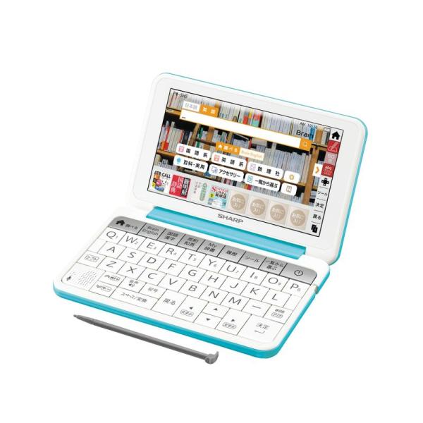 シャープ カラー電子辞書 Brain 高校生モデル ブルー系 2018年春モデル PW-SH5-A: 商品のタイトル【中古品】(中古品)＝使用済み中古品です。画像の商品はサンプル画像です。実際に届く商品と異なりますのでご了承下さいませ。※中...
