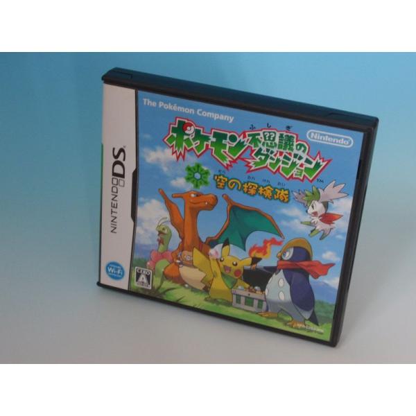 ポケモン不思議のダンジョン 空の探検隊: 商品のタイトル【中古品】(中古品)＝使用済み中古品です。画像の商品はサンプル画像です。実際に届く商品と異なりますのでご了承下さいませ。※中古品のため、商品のコンディション、ケース、説明書等の付属品の...