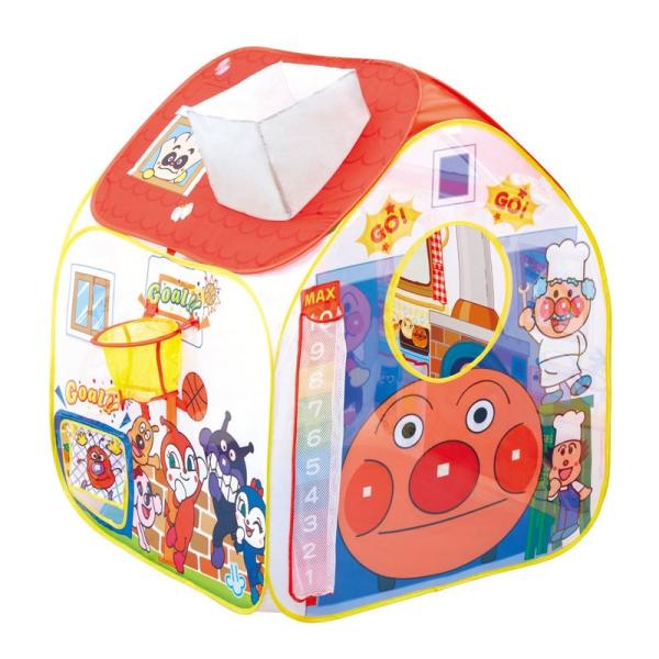 アンパンマン 全身で知育がいっぱいボールテントパンこうじょう: 商品のタイトル【中古品】(中古品)＝使用済み中古品です。画像の商品はサンプル画像です。実際に届く商品と異なりますのでご了承下さいませ。※中古品のため、商品のコンディション、ケー...