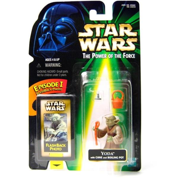Star Wars: Power of the Force Flashback Yoda Action Figure: 商品のタイトル【中古品】(中古品)＝使用済み中古品です。画像の商品はサンプル画像です。実際に届く商品と異なりますのでご了...