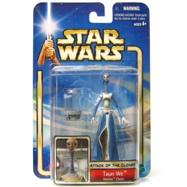 Star Wars Attack of the Clone Taun We Kamino Cloner Action Figure: 商品のタイトル【中古品】(中古品)＝使用済み中古品です。画像の商品はサンプル画像です。実際に届く商品と異な...