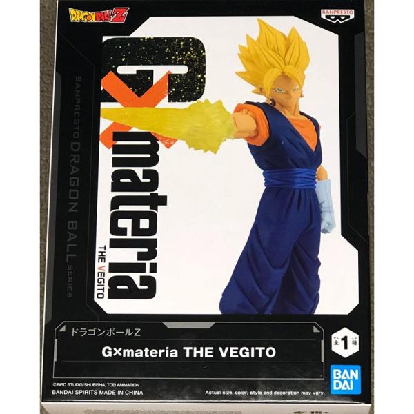 バンプレスト ドラゴンボールZ G×materia THE VEGITO: 商品のタイトル【中古品】(中古品)＝使用済み中古品です。画像の商品はサンプル画像です。実際に届く商品と異なりますのでご了承下さいませ。※中古品のため、商品のコンディ...