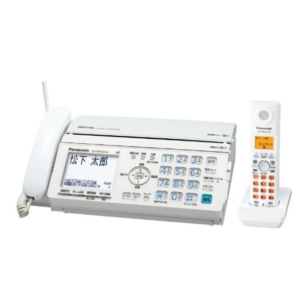 パナソニック おたっくす デジタルコードレスFAX 子機1台付き ホワイト KX-PW520DL-W: 商品のタイトル【中古品】(中古品)＝使用済み中古品です。画像の商品はサンプル画像です。実際に届く商品と異なりますのでご了承下さいませ。※...