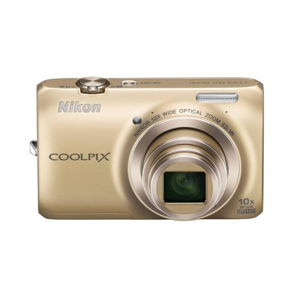 Nikon デジタルカメラ COOLPIX (クールピクス) S6300 エレガントゴールド S6300GL: 商品のタイトル【中古品】(中古品)＝使用済み中古品です。画像の商品はサンプル画像です。実際に届く商品と異なりますのでご了承下さい...