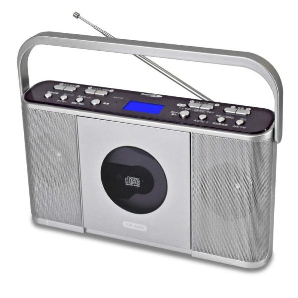 Bearmax CDラジオ(シルバー)Bearmax マナヴィ CDR-550SC: 商品のタイトル【中古品】(中古品)＝使用済み中古品です。画像の商品はサンプル画像です。実際に届く商品と異なりますのでご了承下さいませ。※中古品のため、商品...