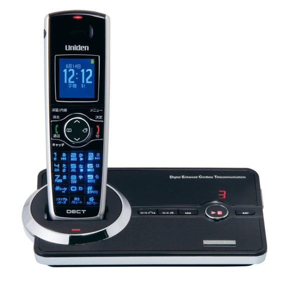 ユニデン DECT方式コードレス留守番電話機 本体+増設子機1台セット(ブラック) DECT3080-2(B): 商品のタイトル【中古品】(中古品)＝使用済み中古品です。画像の商品はサンプル画像です。実際に届く商品と異なりますのでご了承下さ...