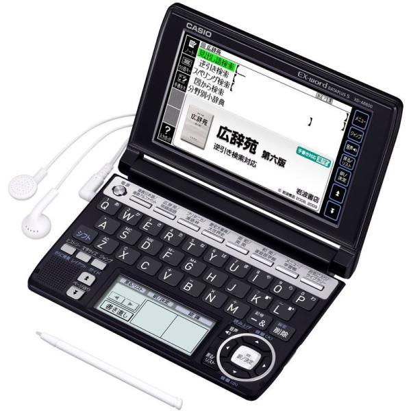 CASIO Ex-word 電子辞書 XD-A6600BK 多辞書教養モデル ツインタッチパネル 音声対応 110コンテンツ Blanvie: 商品のタイトル【中古品】(中古品)＝使用済み中古品です。画像の商品はサンプル画像です。実際に届く...