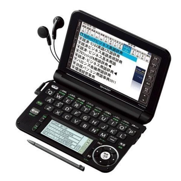 シャープ Brain カラー電子辞書 ビジネス系 ブラック色 PW-A9200-B: 商品のタイトル【中古品】(中古品)＝使用済み中古品です。画像の商品はサンプル画像です。実際に届く商品と異なりますのでご了承下さいませ。※中古品のため、商品...