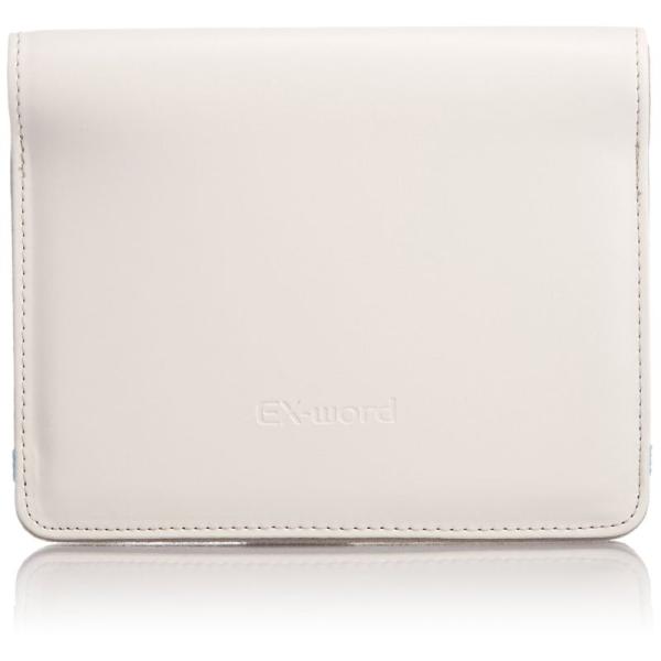 カシオ計算機 EX-word電子辞書ケース ブックカバータイプ ホワイト: 商品のタイトル【中古品】(中古品)＝使用済み中古品です。画像の商品はサンプル画像です。実際に届く商品と異なりますのでご了承下さいませ。※中古品のため、商品のコンディ...