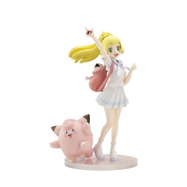 ポケモンセンターオリジナル フィギュア がんばリーリエ&amp;ピッピ 1/8スケール PVC&amp;ABS製 塗装済み完成品フィギュア: 商品のタイトル【中古品】(中古品)＝使用済み中古品です。画像の商品はサンプル画像です。実際に届く商...