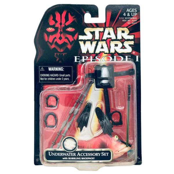 Star Wars Episode 1 Underwater Accessory Set: 商品のタイトル【中古品】(中古品)＝使用済み中古品です。画像の商品はサンプル画像です。実際に届く商品と異なりますのでご了承下さいませ。※中古品のため...
