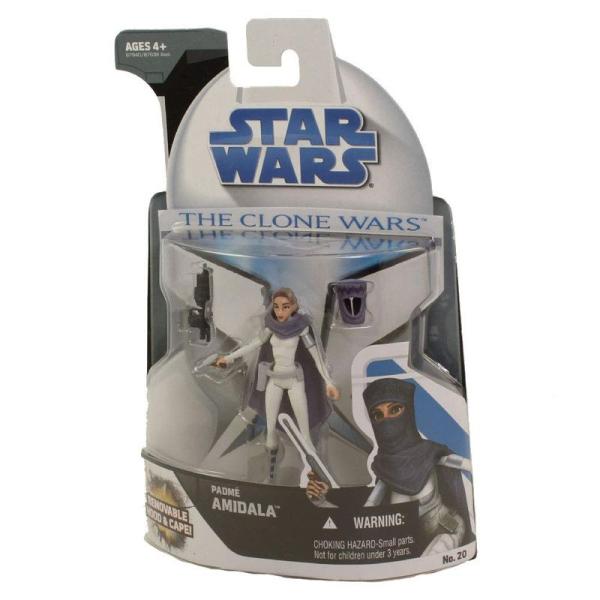 Star Wars Clone Wars Animated Action Figure No. 20 Padme Amidala: 商品のタイトル【中古品】(中古品)＝使用済み中古品です。画像の商品はサンプル画像です。実際に届く商品と異なり...