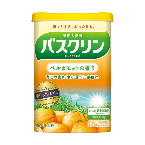●バスクリンが香りプレミアムになって、フレッシュ感しっかり長続き。　配合のアロマのツブが2倍にUP(従来品比)。●まばゆいベルガモットの香りで気分がさっぱり。●オーガニック認証ホホバ油新配合(保湿成分)で肌当たりまろやか。●たっぷり約30回...
